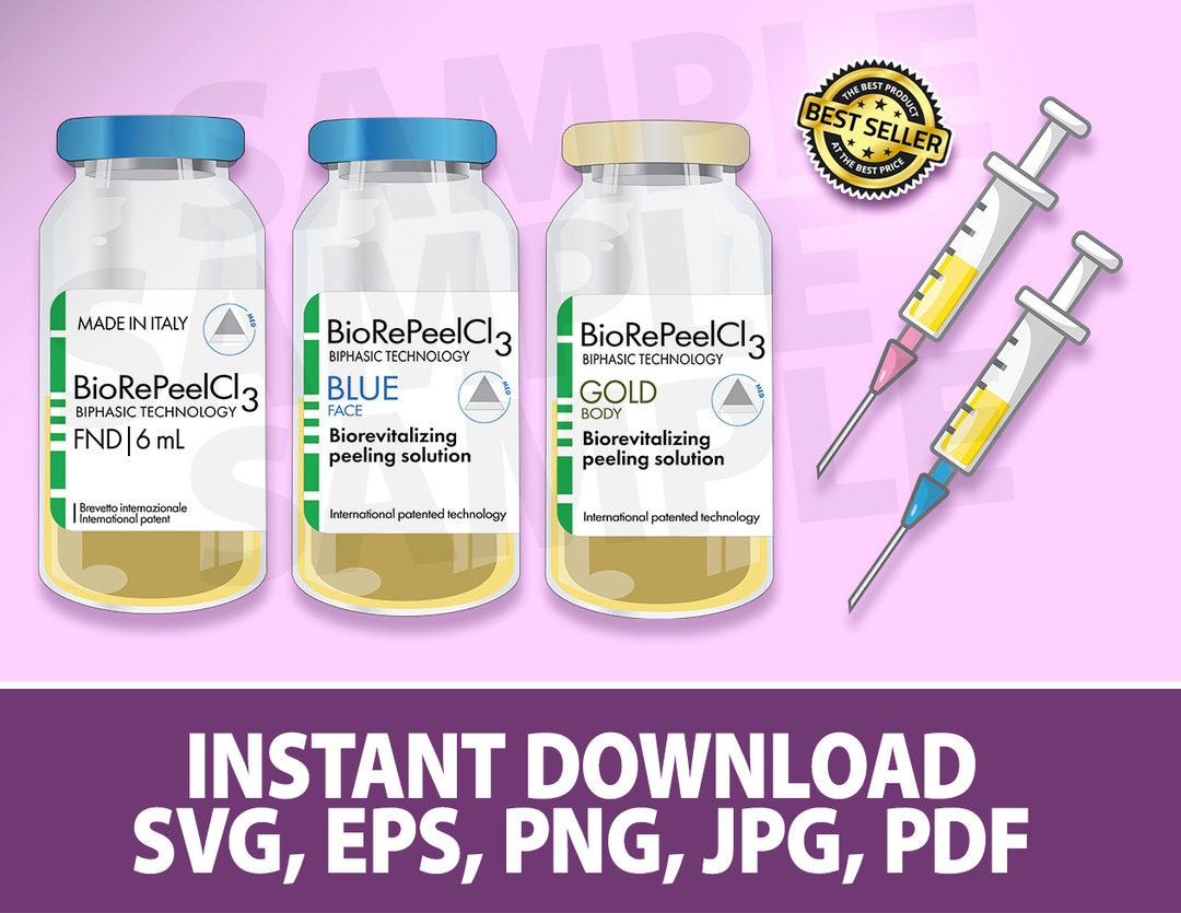 Biore Peel Bottle Pack EPS-SVG-PNG Brochure Art Website - Etsy