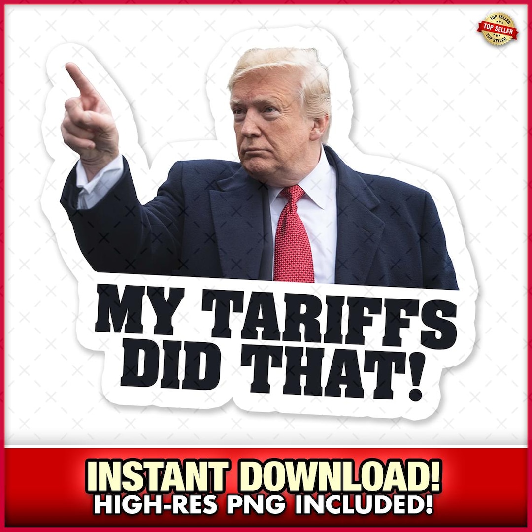My Tariffs Did That Donald Trump Gas Pump PNG, Instant Download ...