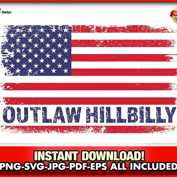 Outlaw Hillbilly 2024 Png - Etsy