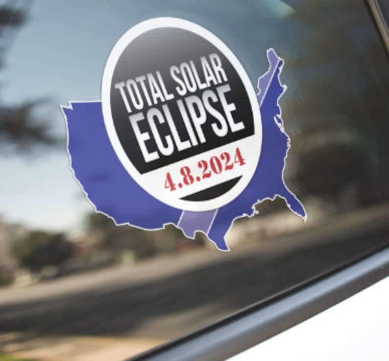 April 2024 Total Solar Eclipse Instant Downloadable SVG-EPS-PNG Graphic ...