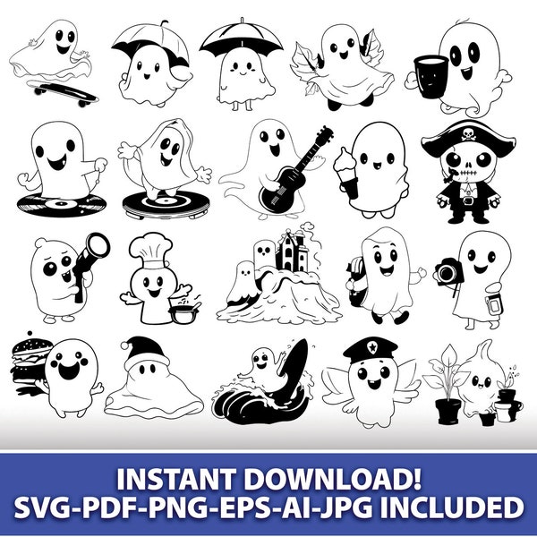 Baby Ghost Face Png - Etsy