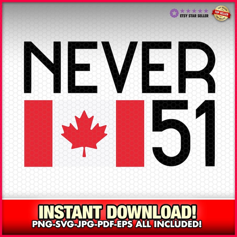 Never 51 Svg - Etsy Canada