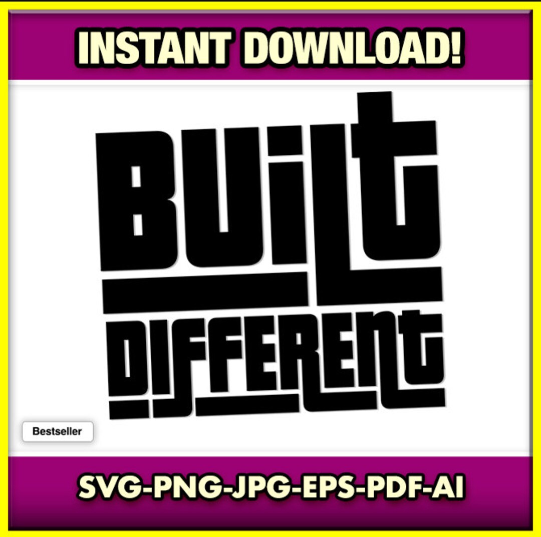 Built Different SVG-PNG-JPG, Ceo, Boss, Hustle Culture,business ...