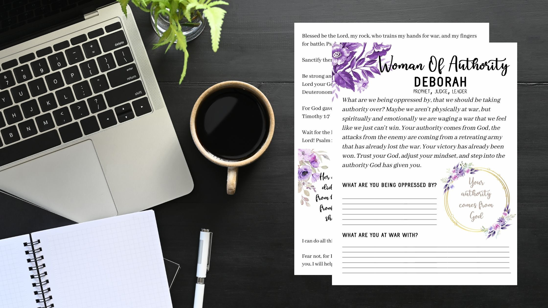 Deborah Bible Study | Woman in the Bible | Printable Bible Study - Etsy