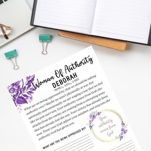 Deborah Bible Study | Woman in the Bible (digital Download) - Etsy