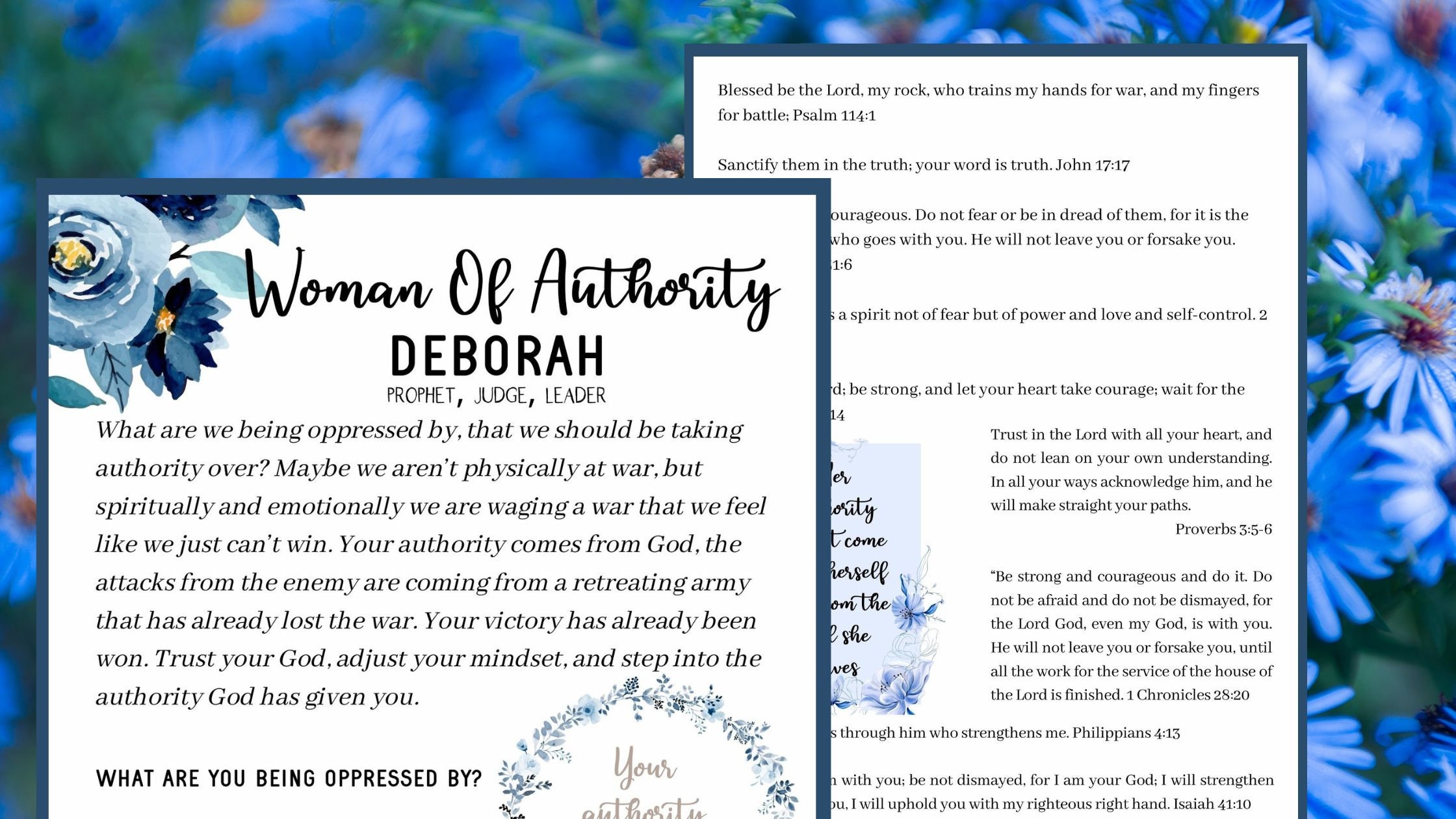 Deborah Bible Study | Woman in the Bible | Printable Bible Study - Etsy