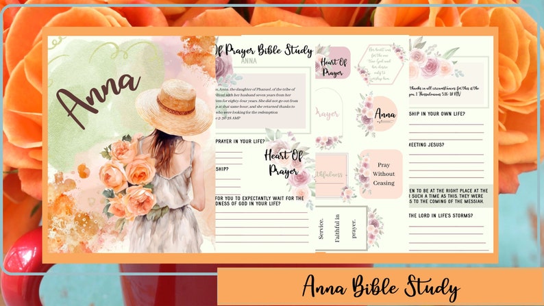 Anna Bible Study | Woman in the Bible | Printable Bible Study - Etsy