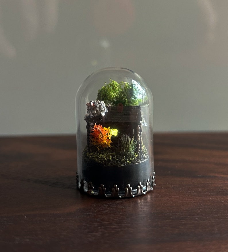 Tiny Light up Diorama / Cabin Diorama / Micro Woods Diorama / Fairy ...