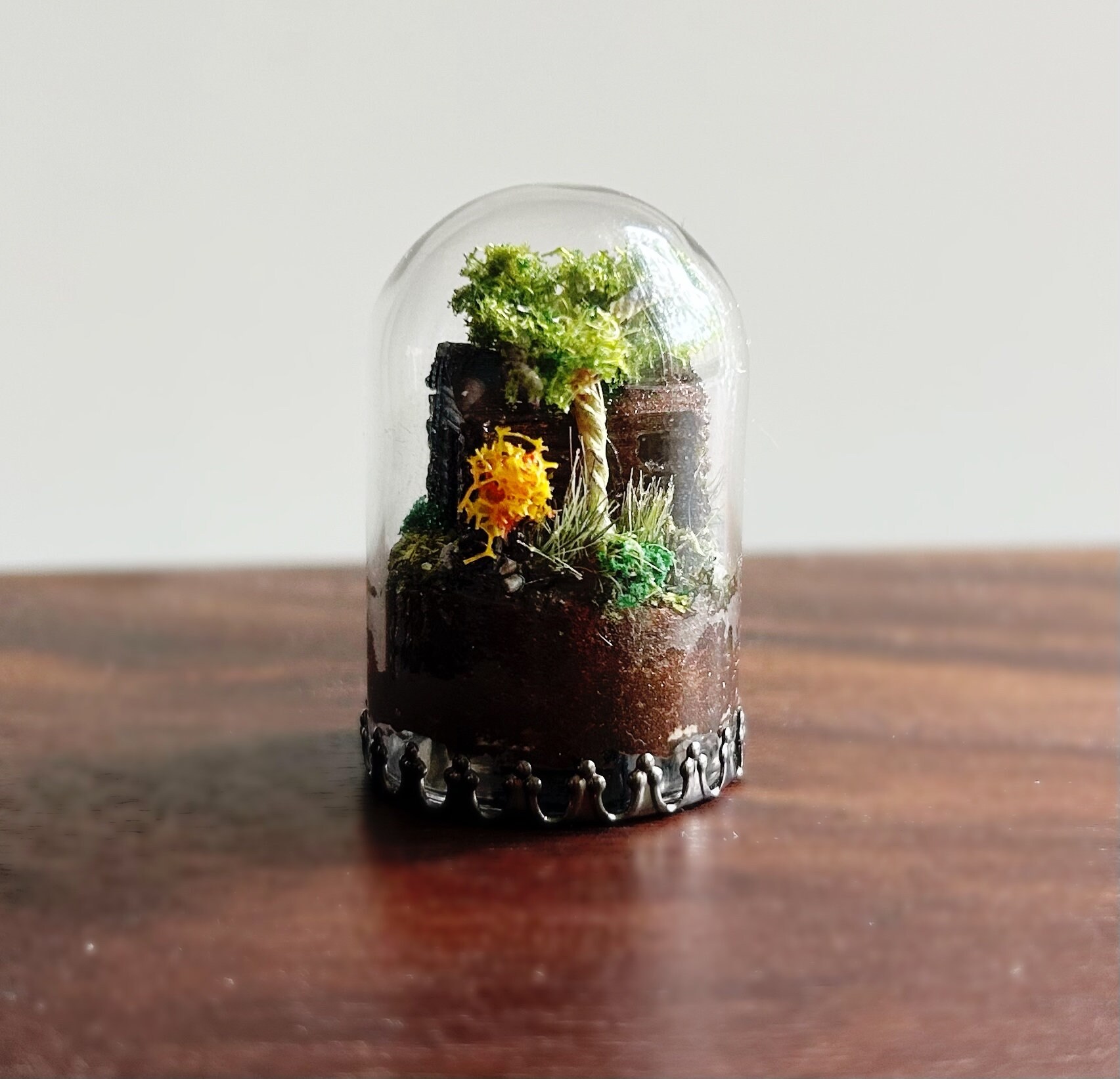 Tiny Light up Diorama / Cabin Diorama / Micro Woods Diorama / - Etsy