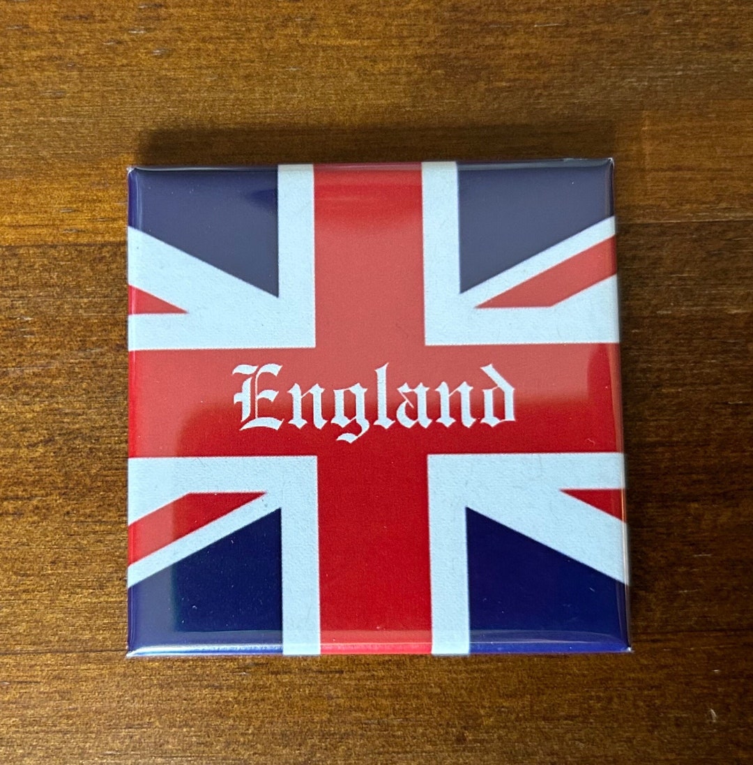 England Magnet / U.K. Decor / Union Jack Flag / Britain / British ...