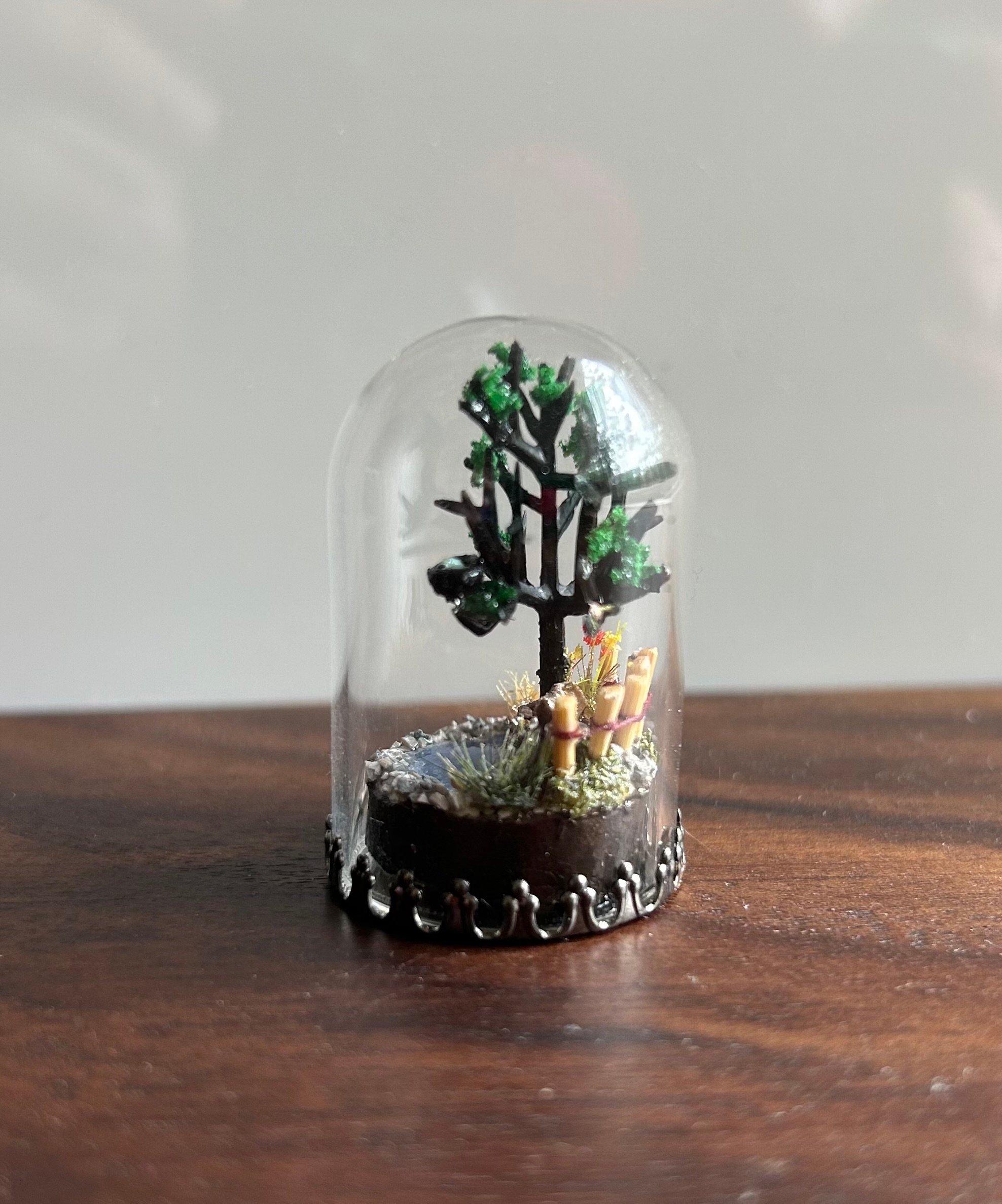 Tiny Nature Diorama / Pond Diorama / Lake / Tree / Pond / Micro Diorama ...