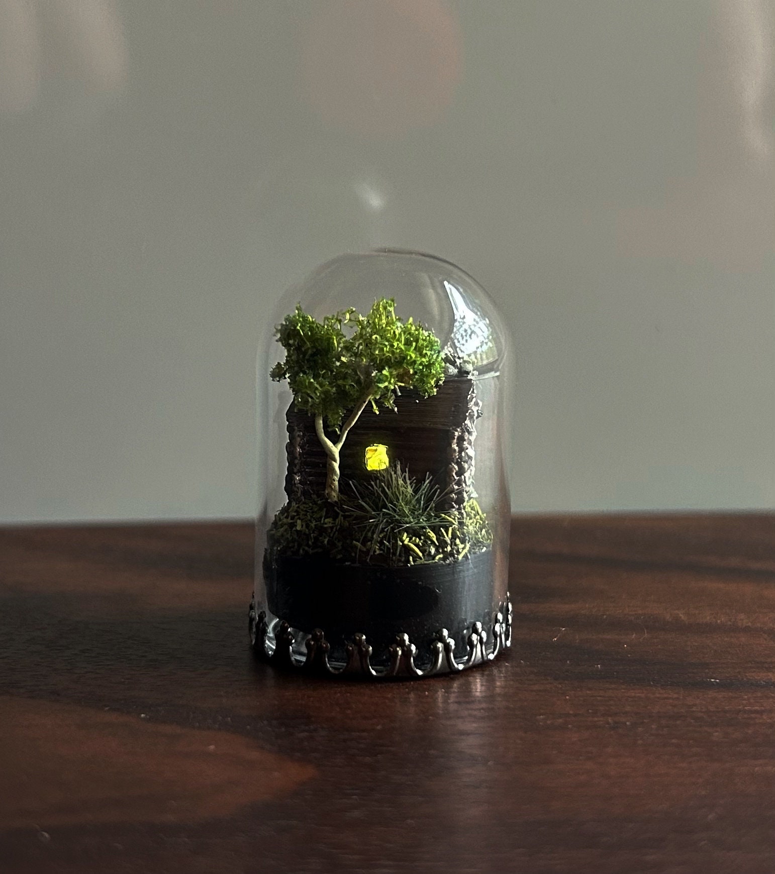 Tiny Light up Diorama / Cabin Diorama / Micro Woods Diorama / Fairy ...