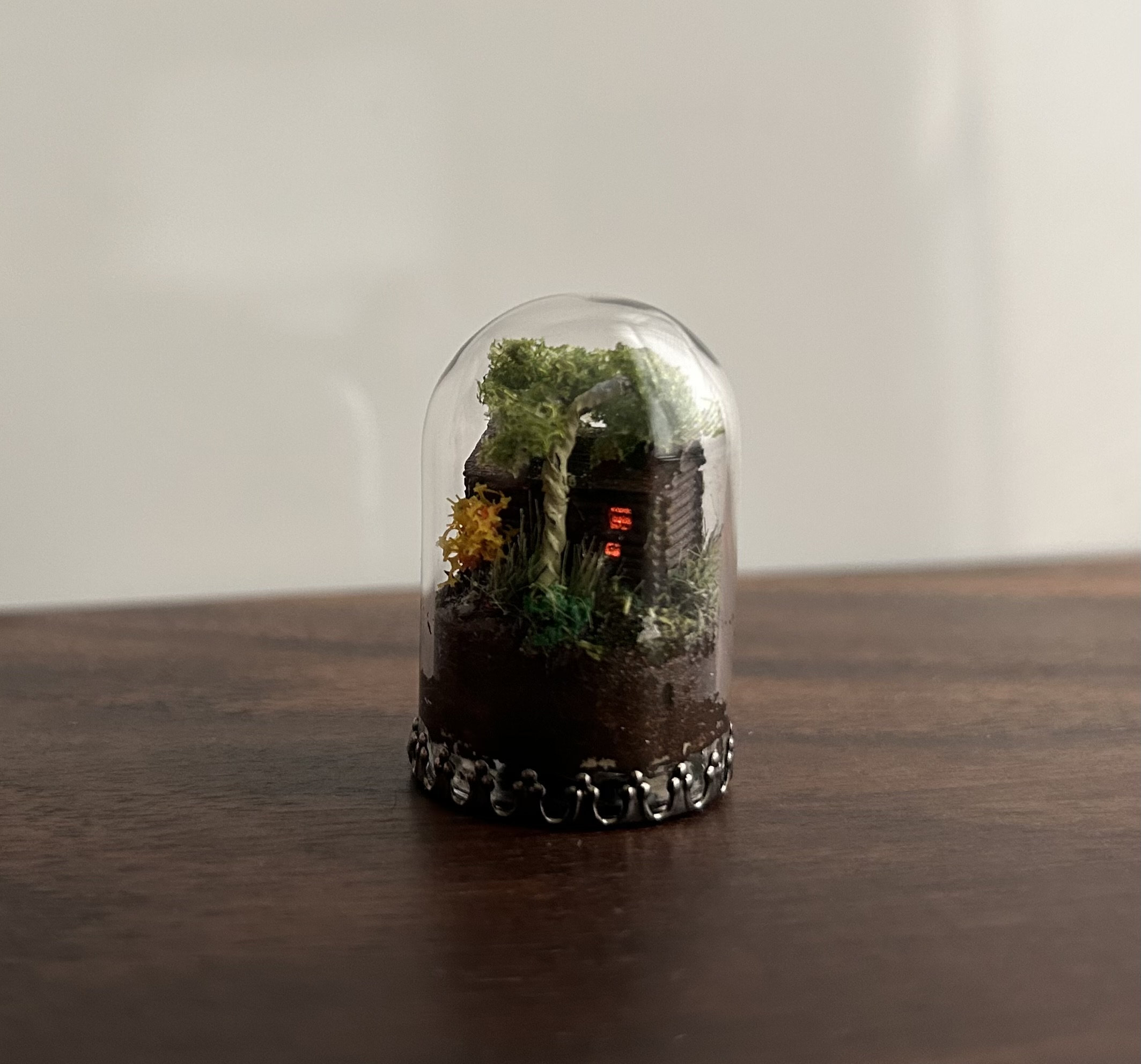 Tiny Light up Diorama / Cabin Diorama / Micro Woods Diorama / Fairy ...