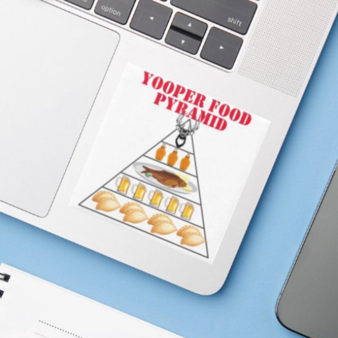 Yooper Sticker / Yooper Food / Michigan UP / up North / Northern ...