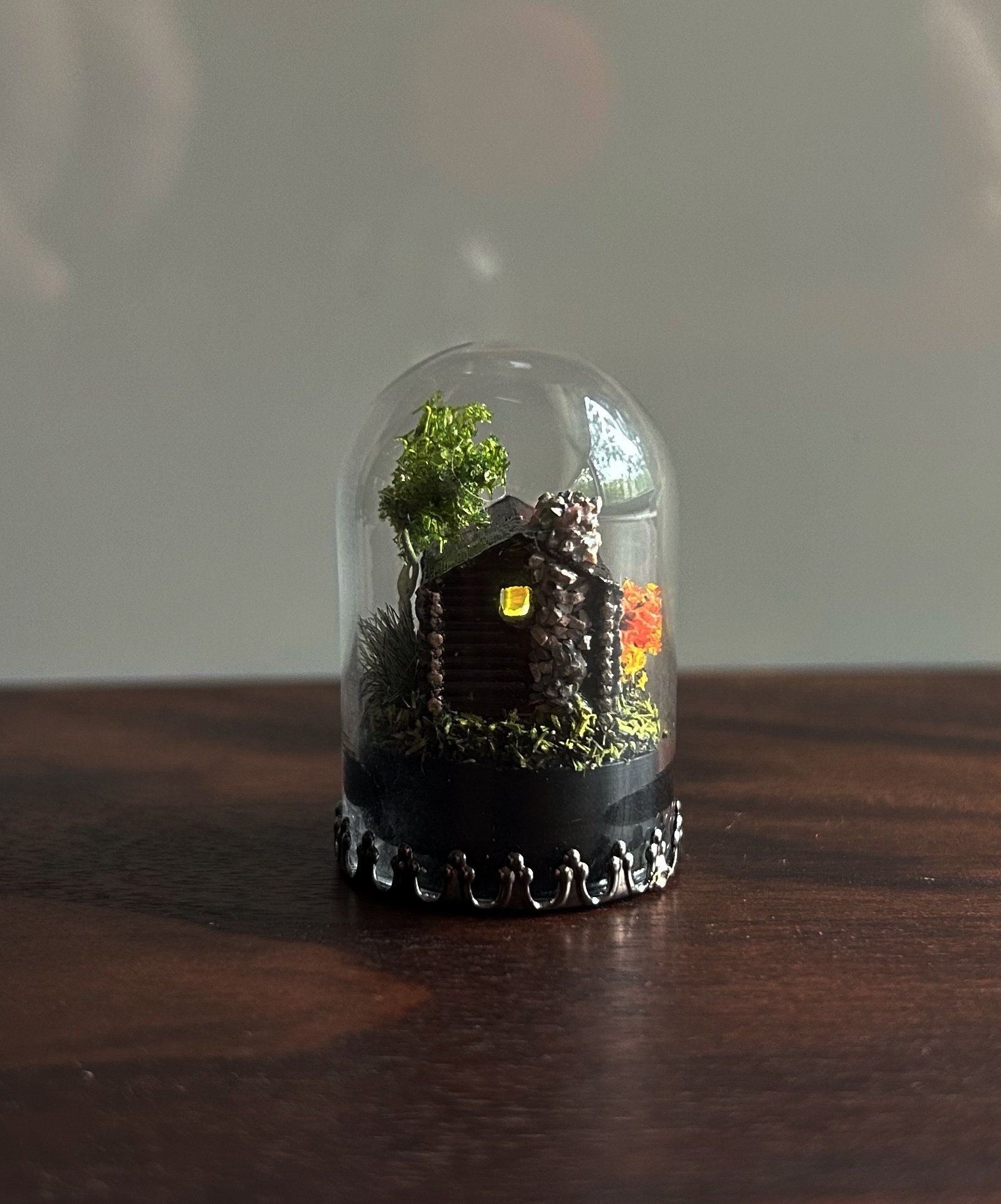 Tiny Light up Diorama / Cabin Diorama / Micro Woods Diorama / Fairy ...