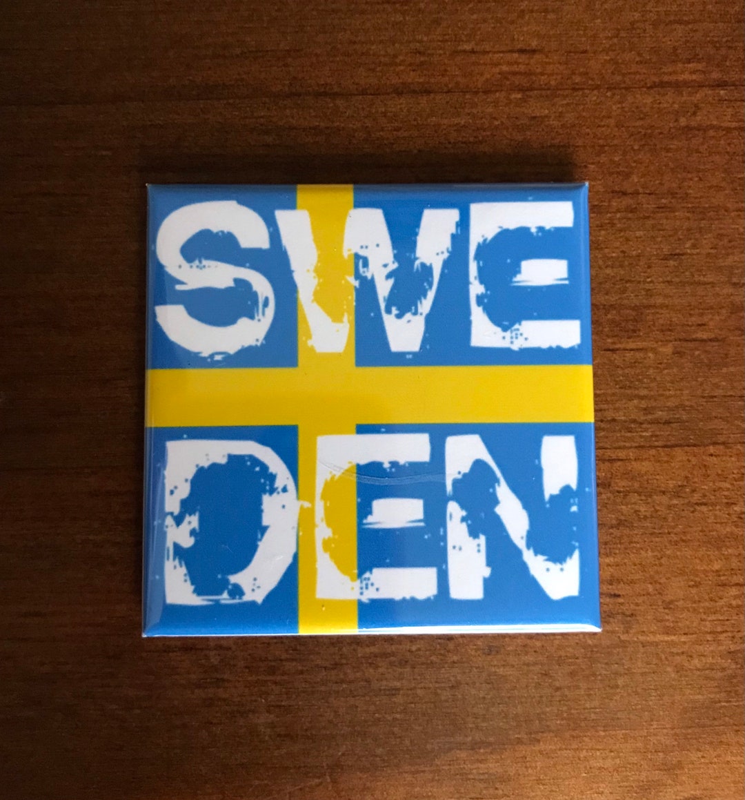 Sweden Magnet / Swedish Flag / Sweden / Scandinavian / Scandi / Swede ...
