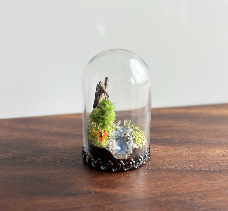 Tiny Windmill Diorama / Landscape Diorama / Netherlands / Dutch ...