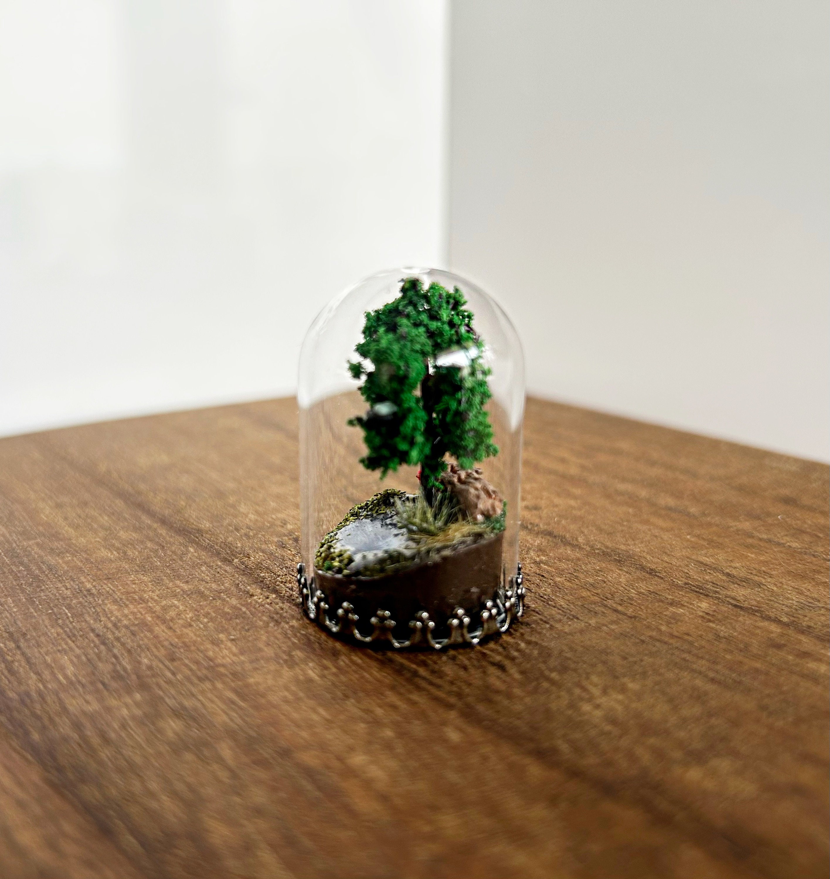 Tiny Nature Diorama / Pond Diorama / Lake / Tree / Pond / Micro Diorama ...