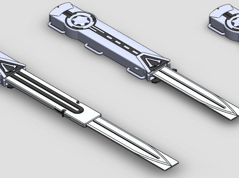 Assassin Hidden Blade Toy Prop Kit (3D File STL) - Etsy
