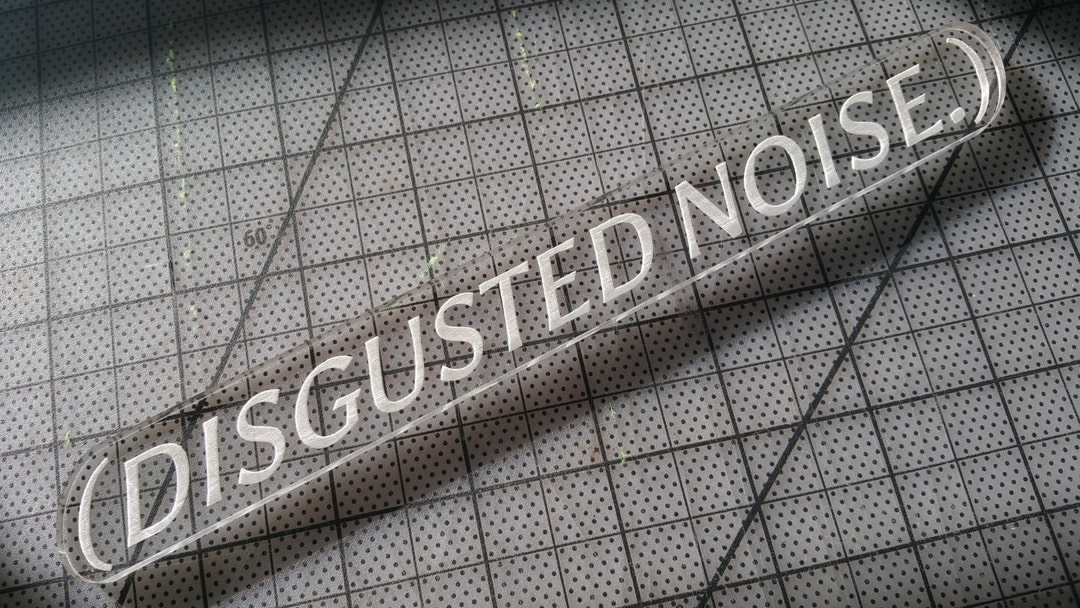 Cassandra's (disgusted Noise.) Prop/keychain/bag Pull - Etsy