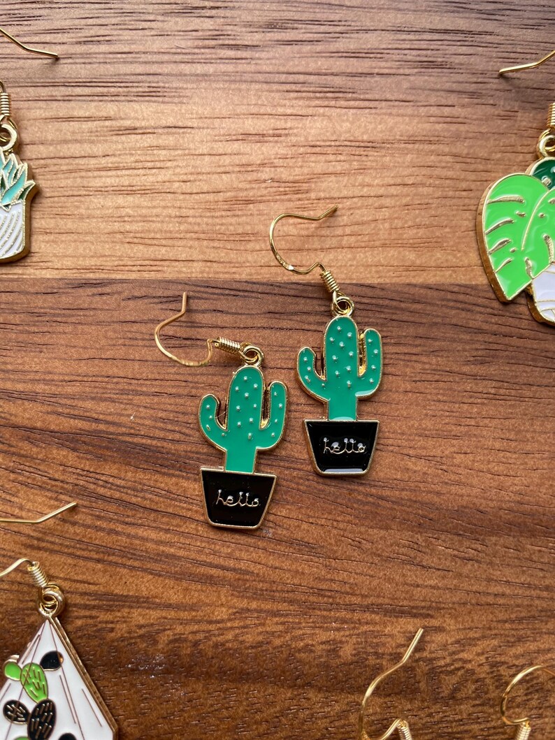 Saguaro Cactus Earrings - Etsy
