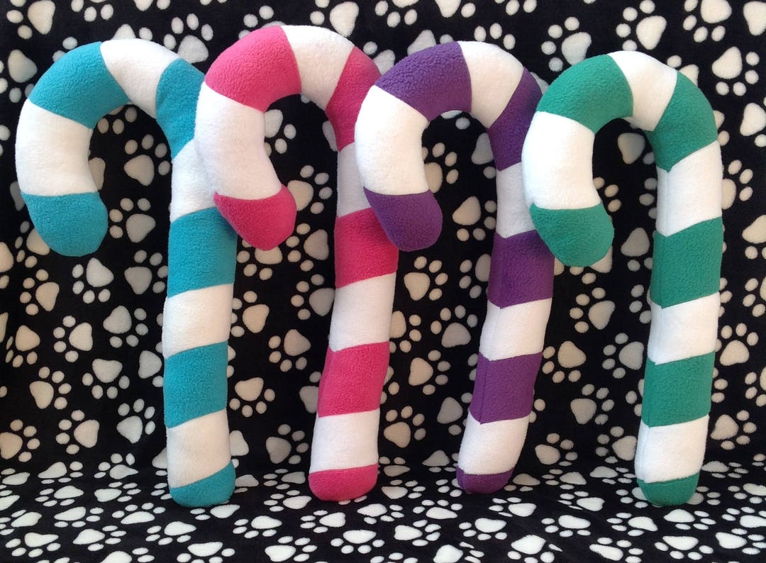 Made to Order - Striped Candy Cane Costume Fursuit Plush Prop - Etsy
