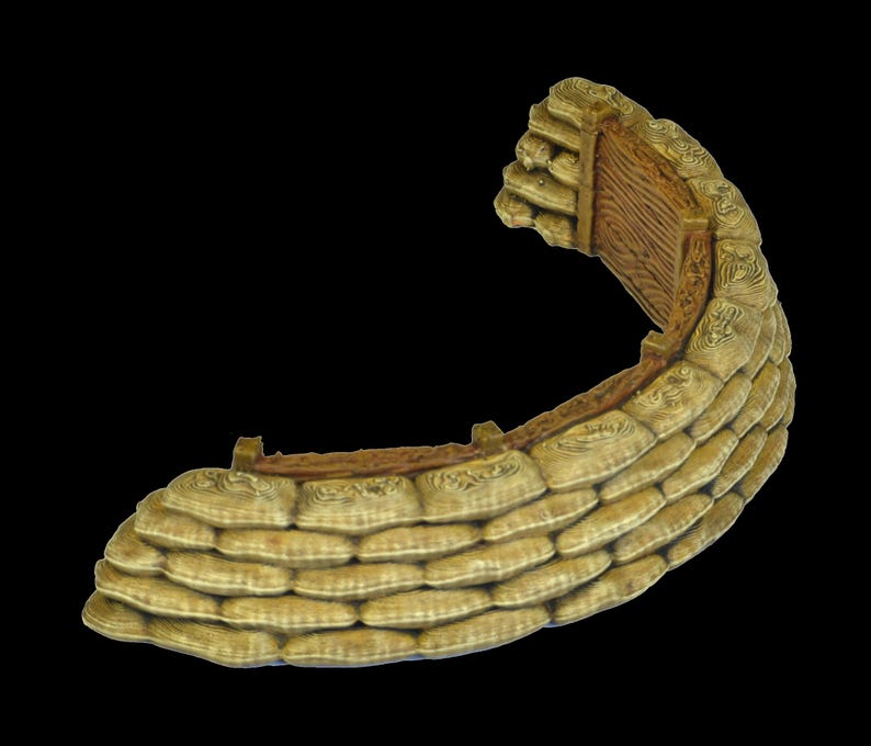 Modular Trench Terrain for a Crusade or Other Tabletop Wargame - 28mm ...