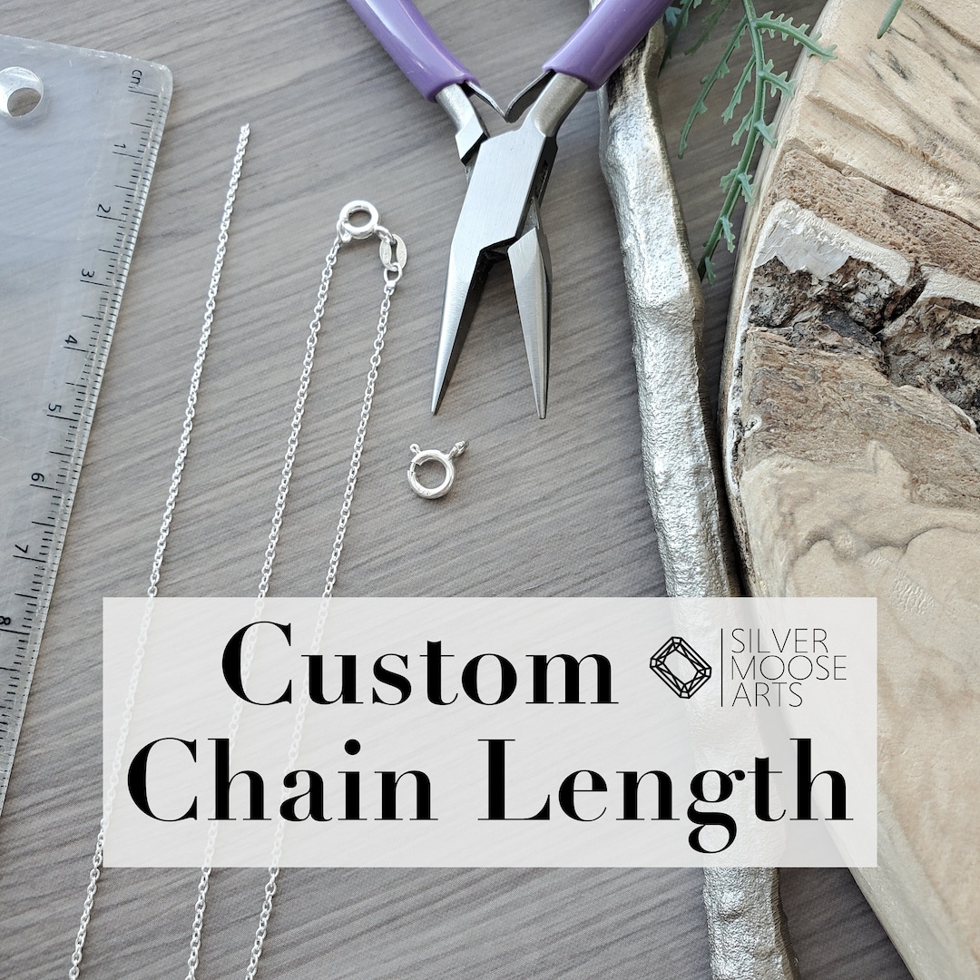 Custom Chain Length Upgrade Add on to Necklace Purchase From - Etsy
