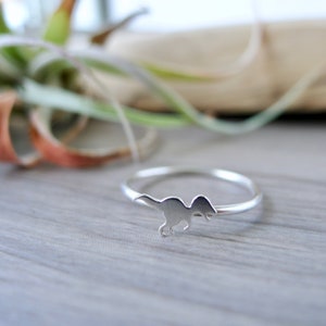 T Rex Ring Dinosaur Ring Sterling Silver Raptor Ring - Etsy