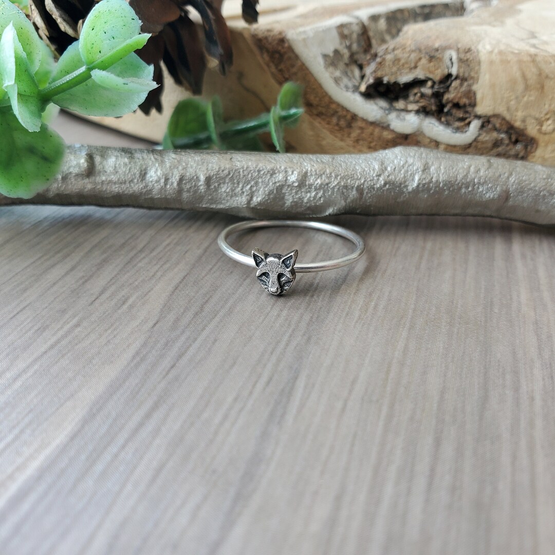 Fox Ring, Sterling Silver, Raccoon Ring, Raccoon Jewelry, Silver Fox ...