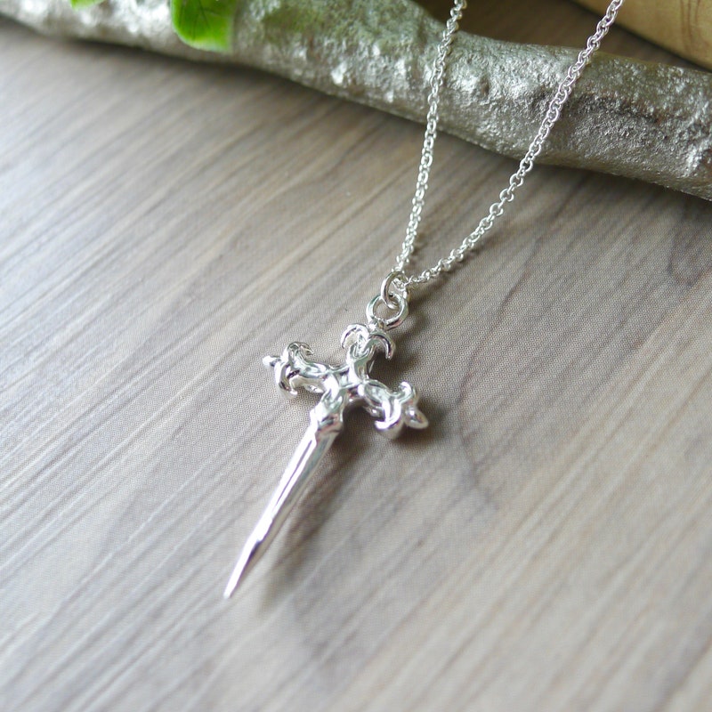 Dagger Necklace - Etsy