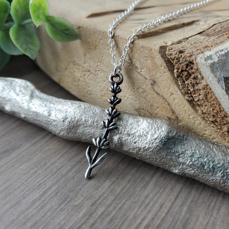 Lavender Necklace - Etsy