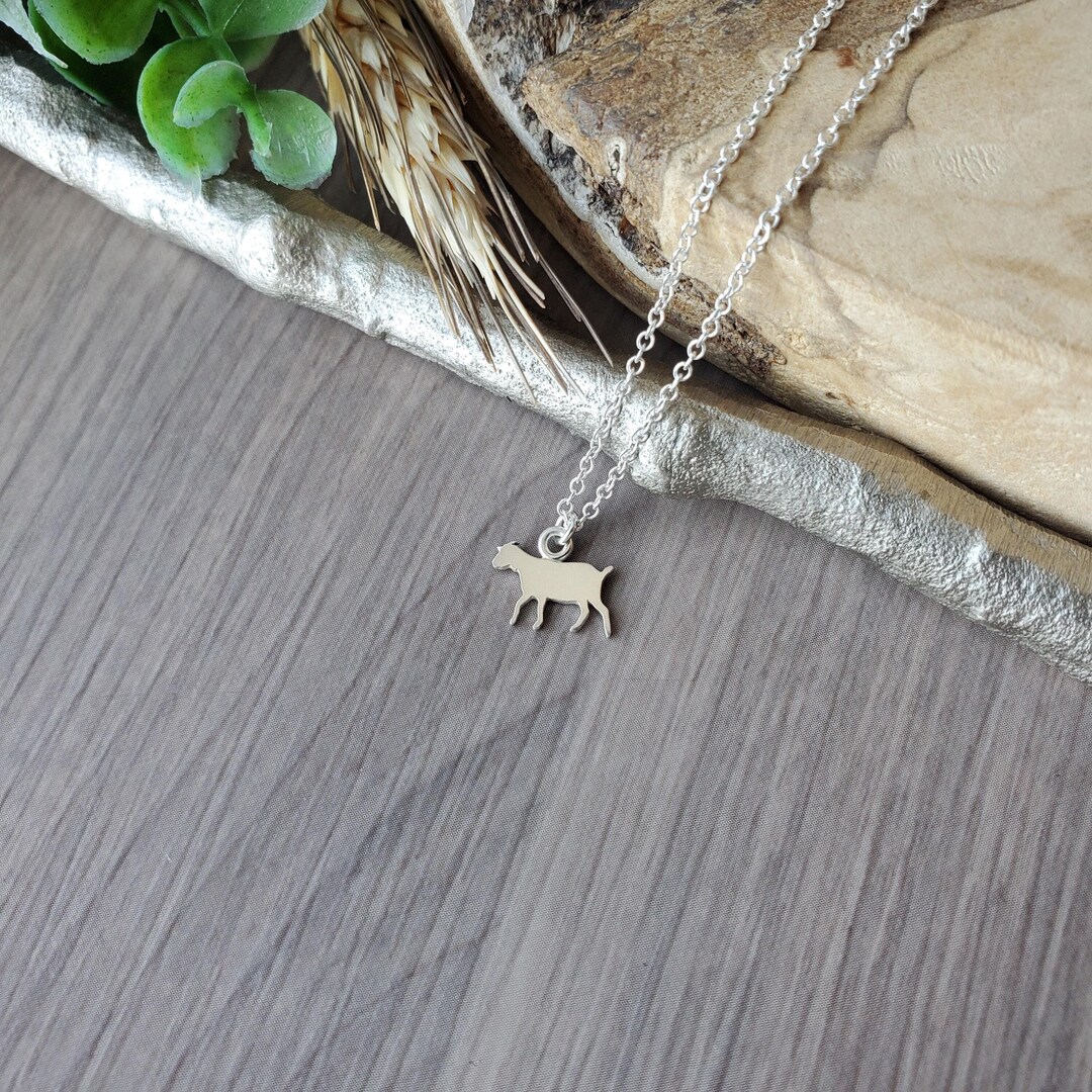 Goat Necklace, Sterling Silver, Billy Goat, Pygmy Goat, African Pygmy ...