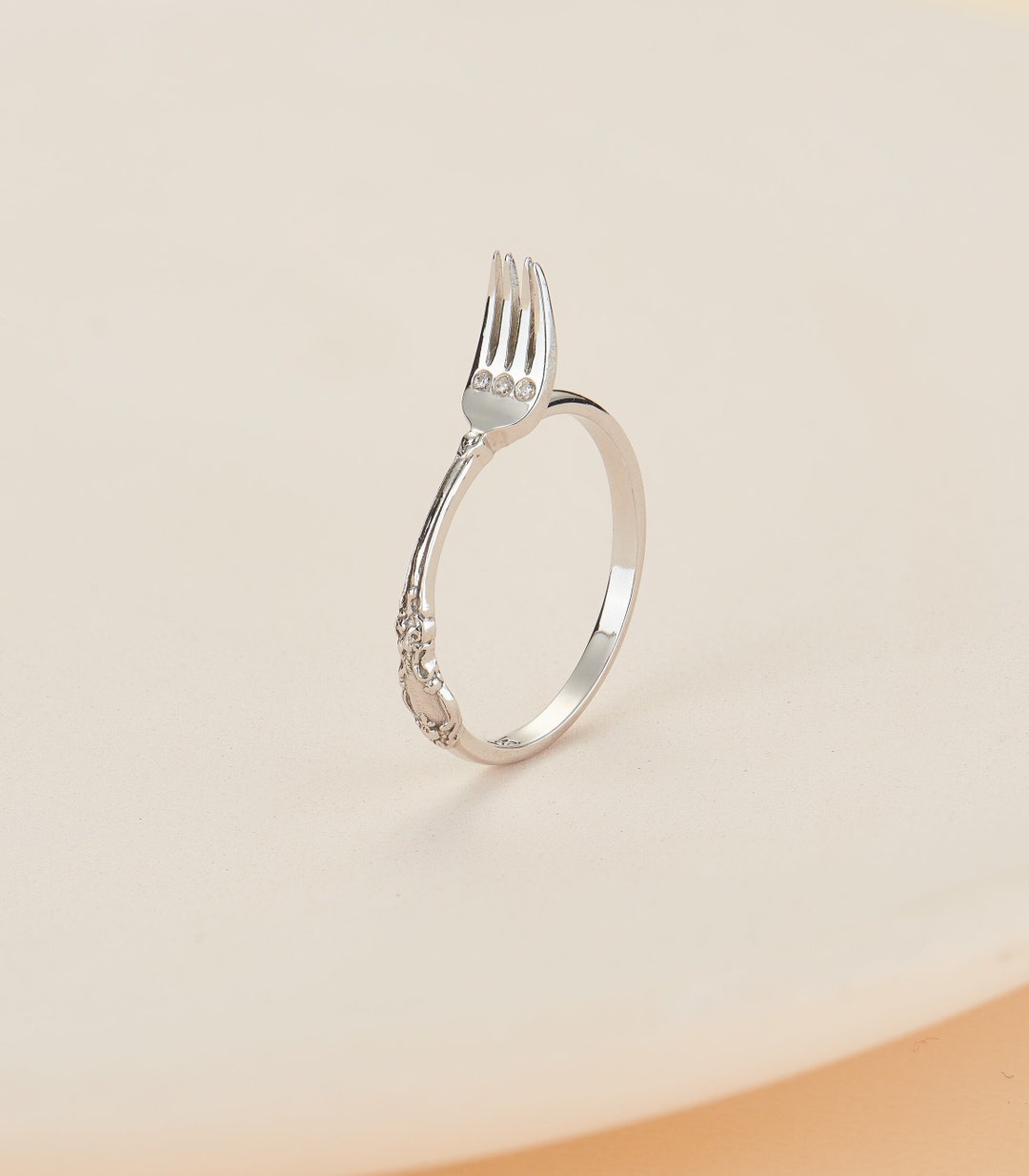 Silver Fork Ring, Fork Ring, Fork Jewelry, Ring Holders, Boho Rings ...