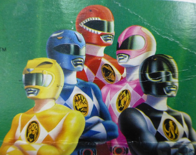 Mighty Morphin Power Rangers Stamp and Art Kit - New in Box - Vintage ...