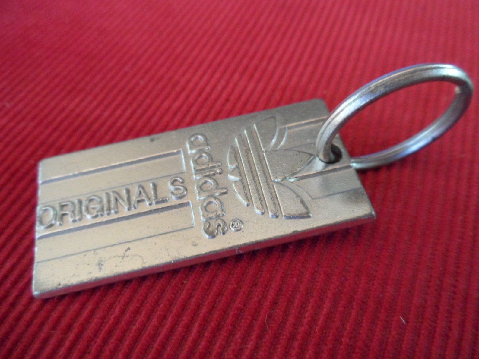 Adidas Originals Vintage Key Chain Authentic 3 Stripes | Etsy