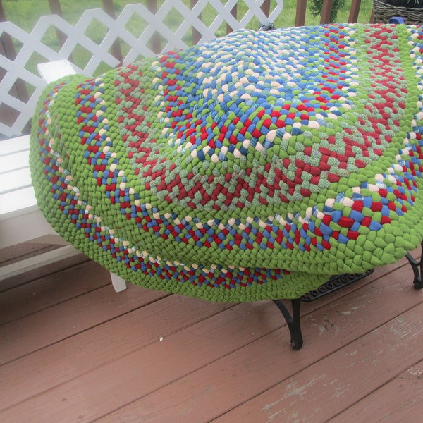 Wool Braided Rug - Etsy