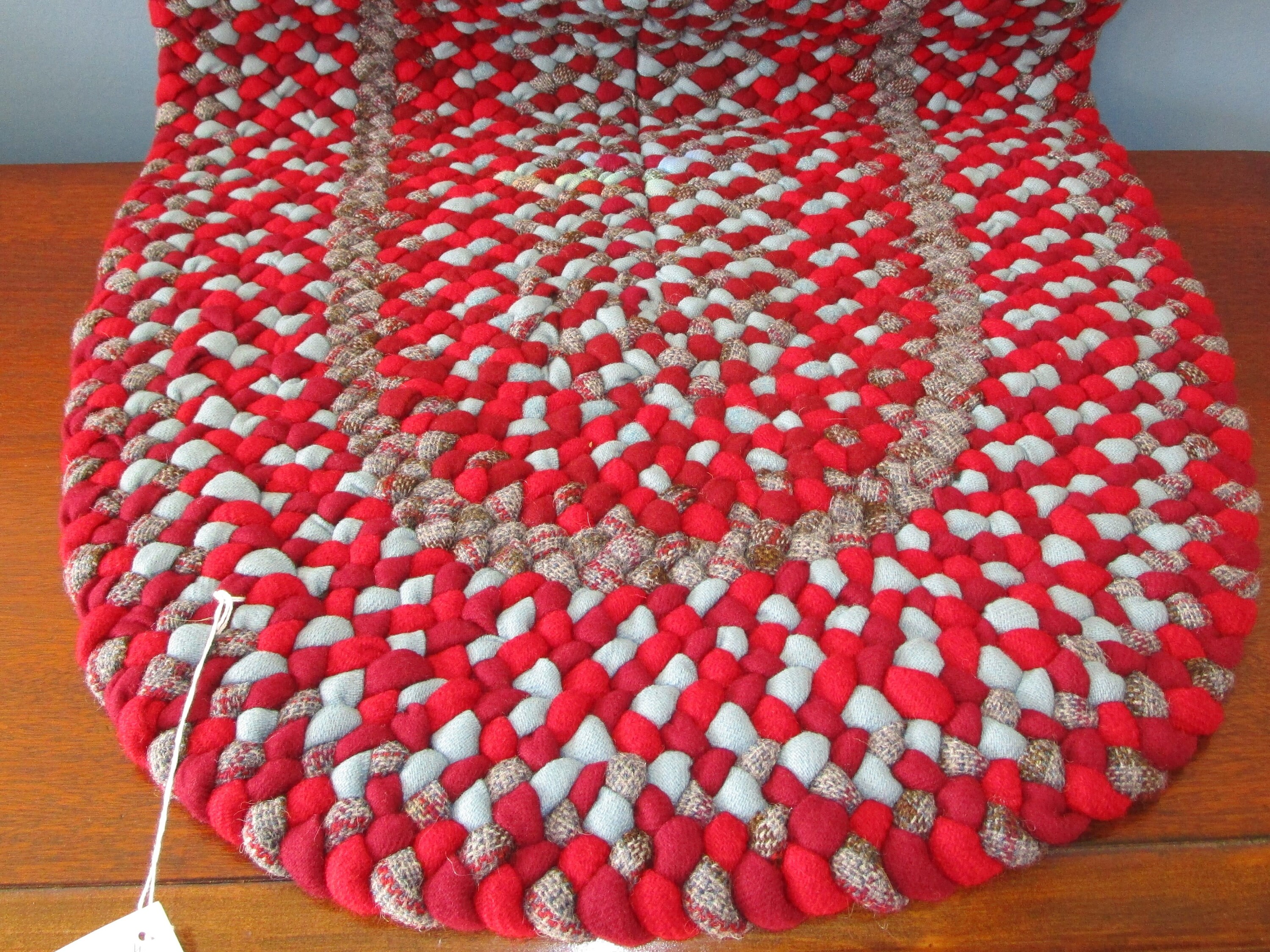 Area Rug Oval Rug Hand Braided Rug Recycled and New Wool - Etsy