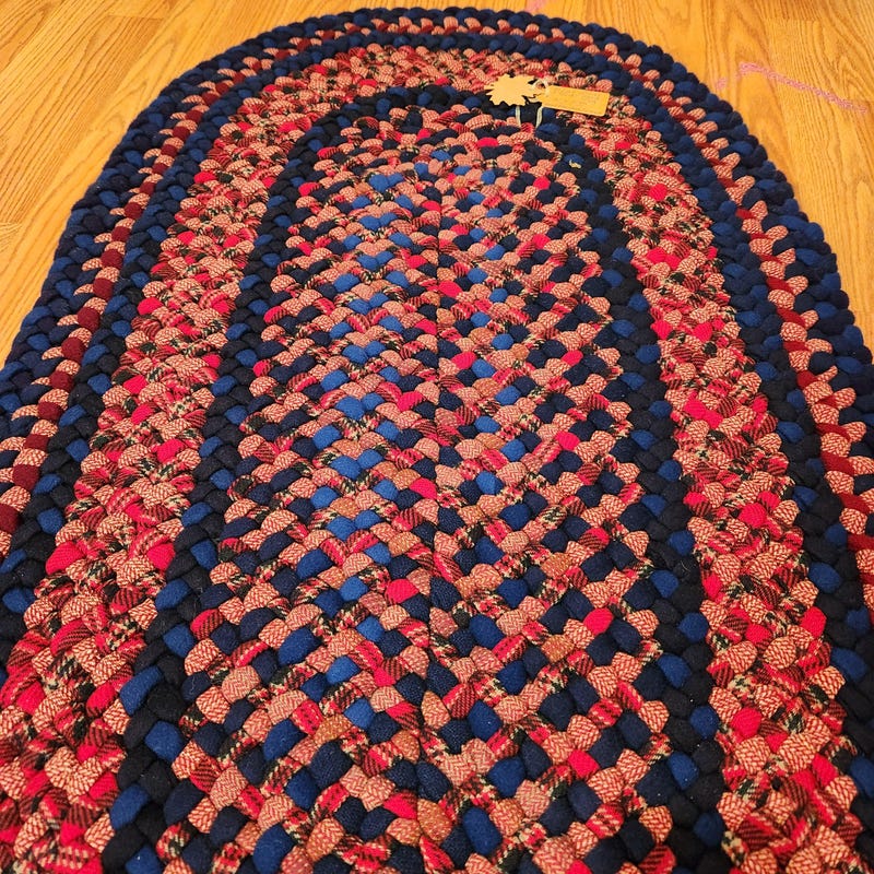 Wool Braided Rug - Etsy