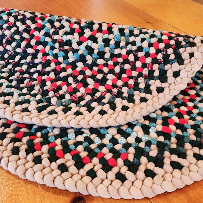 Wool Braided Rug - Etsy