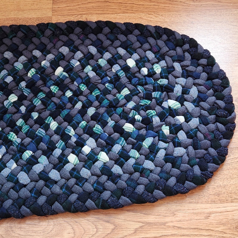 Wool Braided Rug - Etsy