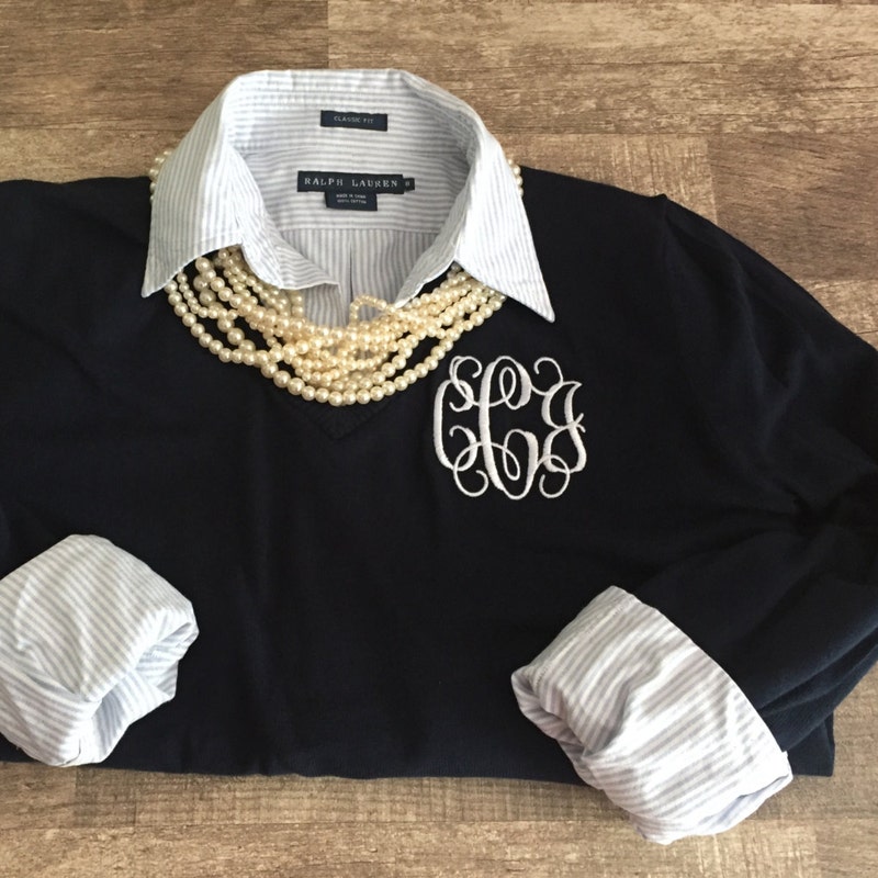 Monogram Clothing - Etsy