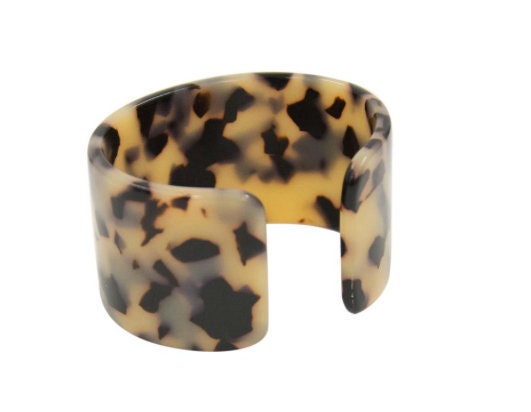 Monogrammed Tortoise Cuff Bracelet Monogrammed Gifts | Etsy