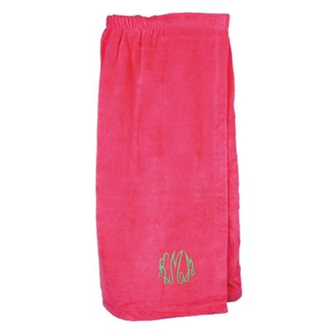 Monogrammed Terry Spa Wrap-bridesmaid Gift-graduation - Etsy