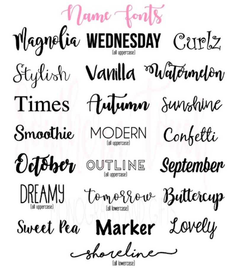 Monogrammed 2 Inch Decal Sticker Monogrammed Gifts Small | Etsy