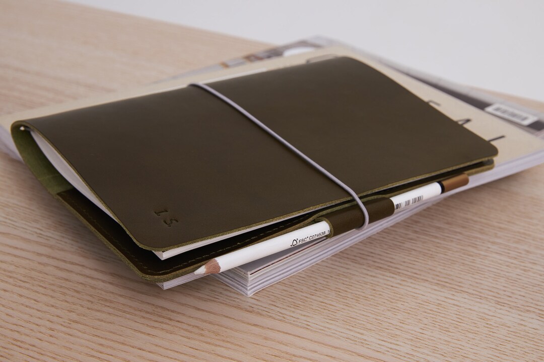 Travel Journal A5, Refillable Leather Journal, Premium Leather Notebook ...