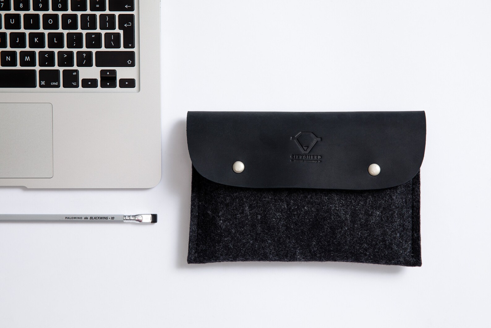 Cable Organizer, Leather and Pure Wool Felt Cord and Cable Organizer ...