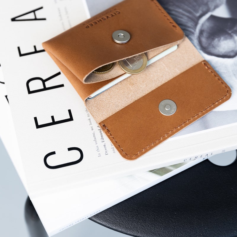 Minimal Leather Wallet - Etsy