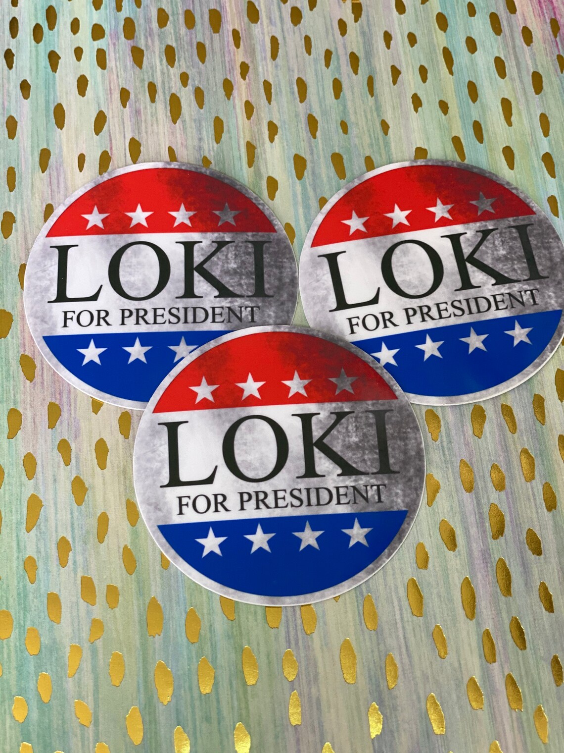 Loki for President Stickers Marvel Cinematic Universe Loki - Etsy.de
