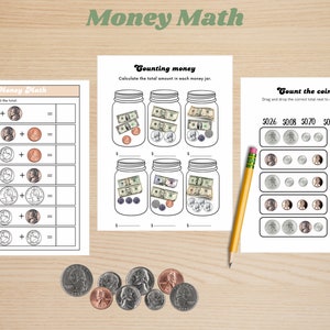Kids Money Workbook: Fun & Educational Math Curriculum - Etsy